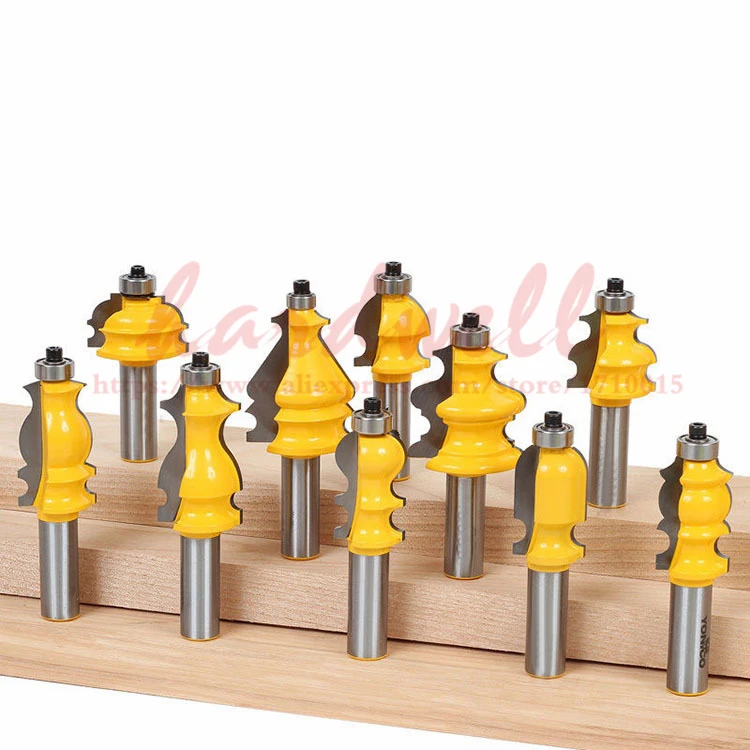 12.7mm shank 10PCS,cnc solid carbide end milling cutter,woodworking ...