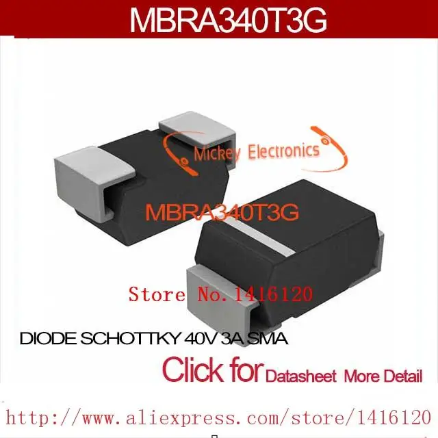 MBRA340T3G-DIODE-SCHOTTKY-40V-3A-SMA-MBRA340T3G-340-MBRA340-340T-A340 ...
