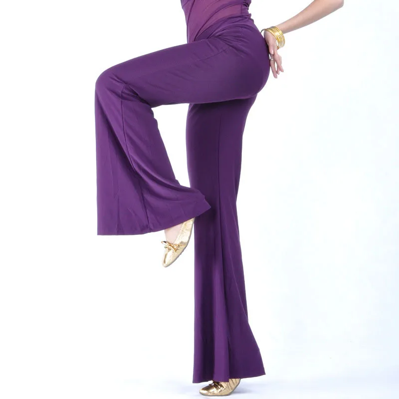 Cotton-BellyDance-Practice-Pants-Training-Long-Pant-Dancing-Clothes ...