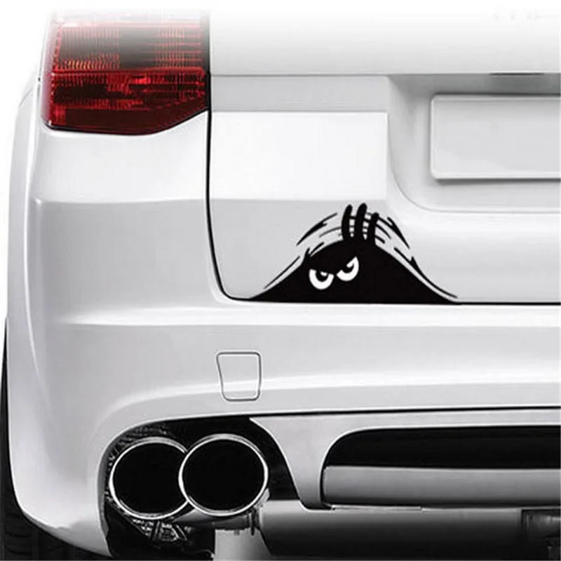 Buy 1pc Funny Peeking Monster Car Sticker Auto Car Walls Sticker Vinyl Decal