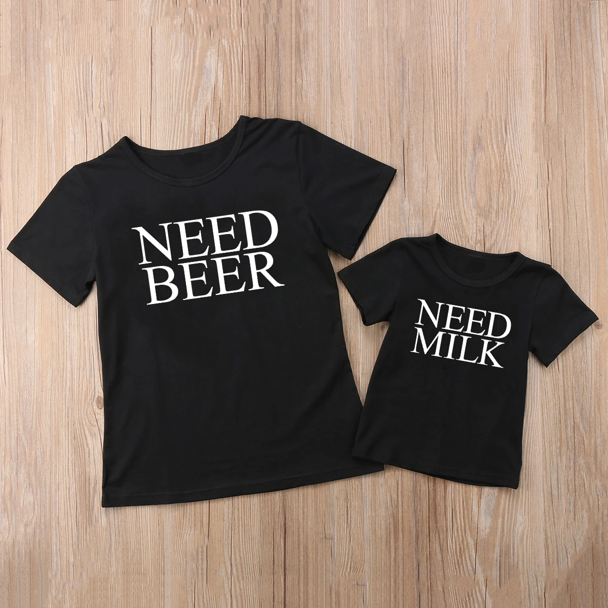 Ropa a juego para la familia, Camiseta con estampado de necesidad de ...