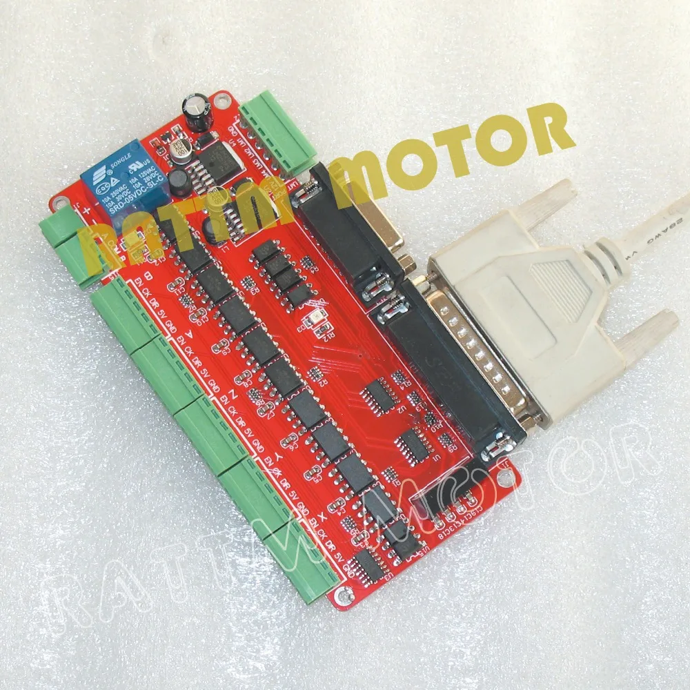 5-Axis-CNC-Breakout-Controller-board-interface-adapter-board-V8-type ...