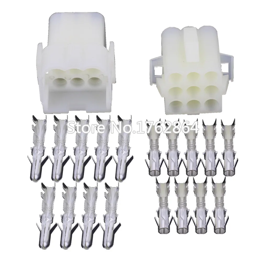 9-pin-Jacket-Automotive-Connector-Plastic-With-Terminal-and-Plug-DJ3091 ...