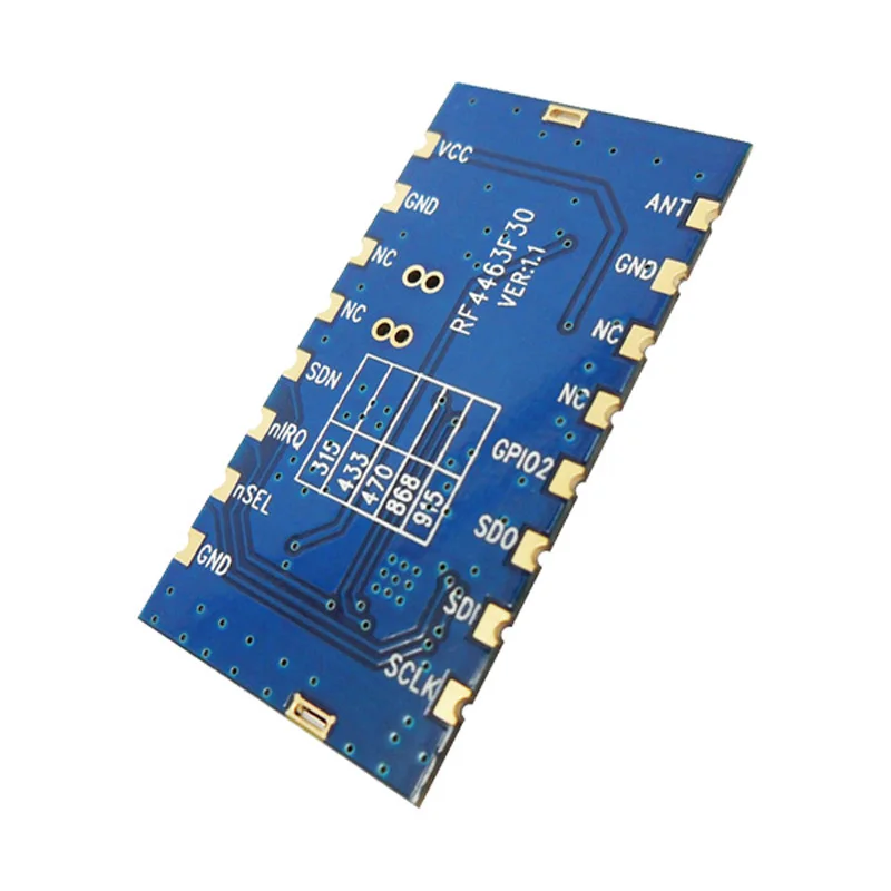 Módulo transceptor RF Si4463 RF4463F30 1W + antena 433mhz 3,5 km FSK ...