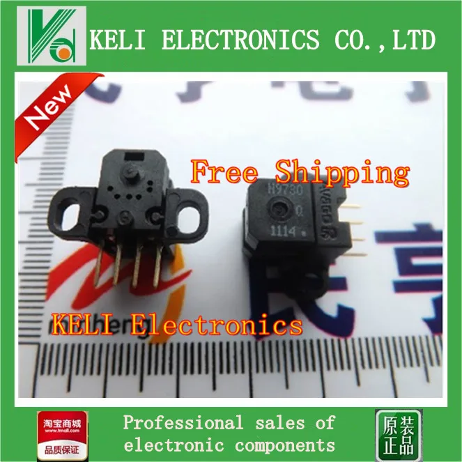 2pcs/lot Heds-9730#q50 , H9730-q50 , H9730 Diper4 Small Optical Encoder ...