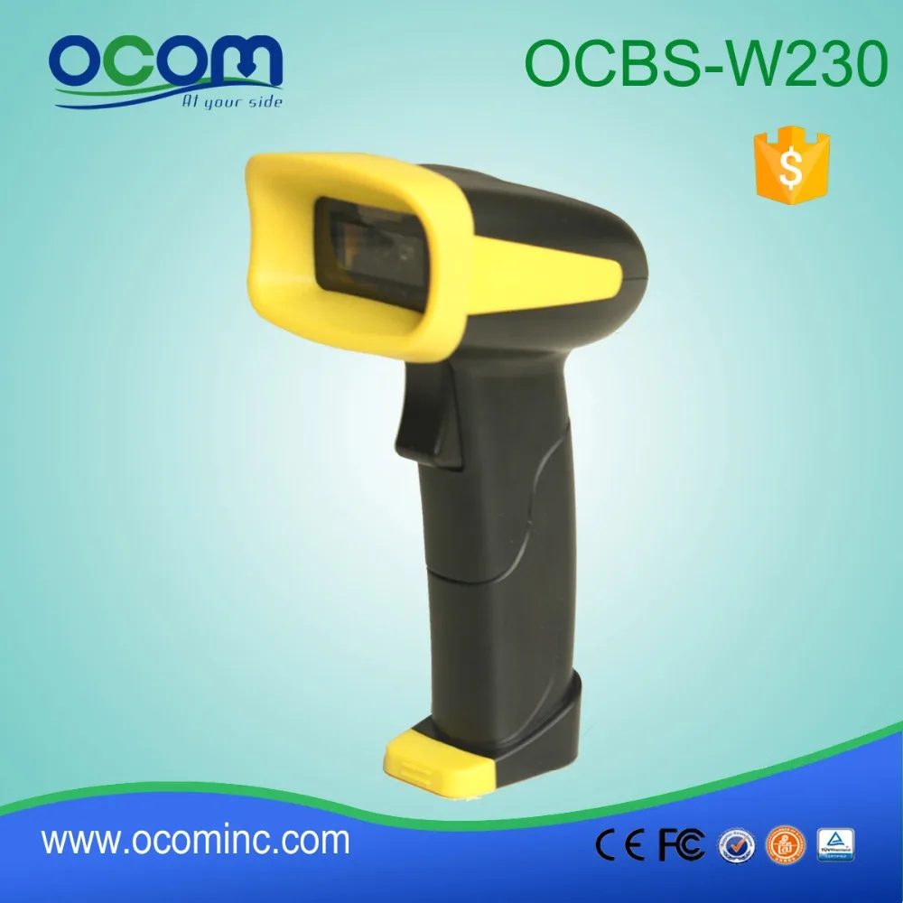OCBS W230 (433 MHz): Handheld 2D Barcode Scanner Sem Fio em RF433MHZ ...