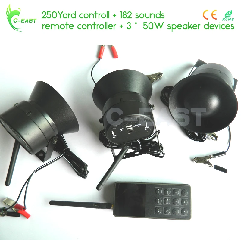Wireless remote control 182 Bird sounds 3* loud speaker device Digital ...