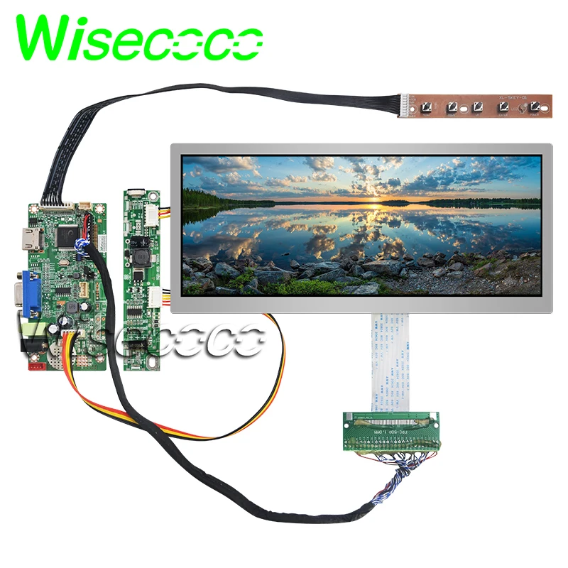 Wisecoco-10-3-inch-1920x720-High-Bright-TFT-LCD-screen-Sunlight-Readable-HSD103KPW2-Controller ...