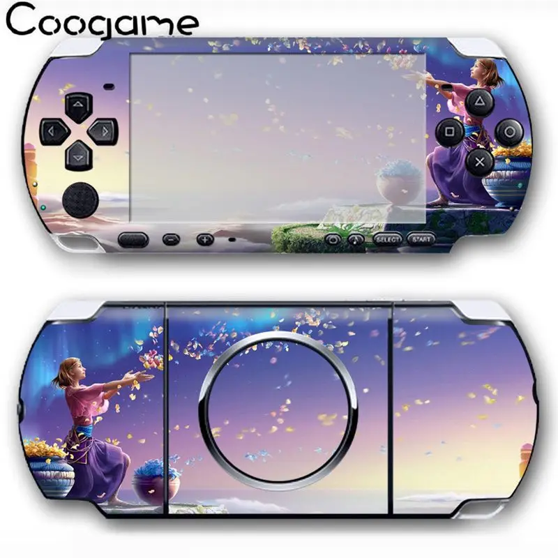 Girl Gift Stickers For Sony PSP 3000 Controller Waterproof Cover For ...