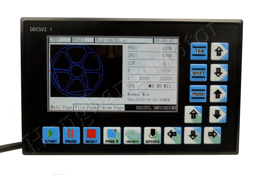 Ddcsv2 1 Cnc 4 Axis Offline Stand Alone Controller Replace Mach3 Usb