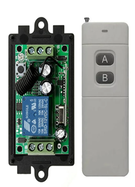 3000M Long Range DC12V 1CH RF Wireless Remote Control Switch System,315 ...