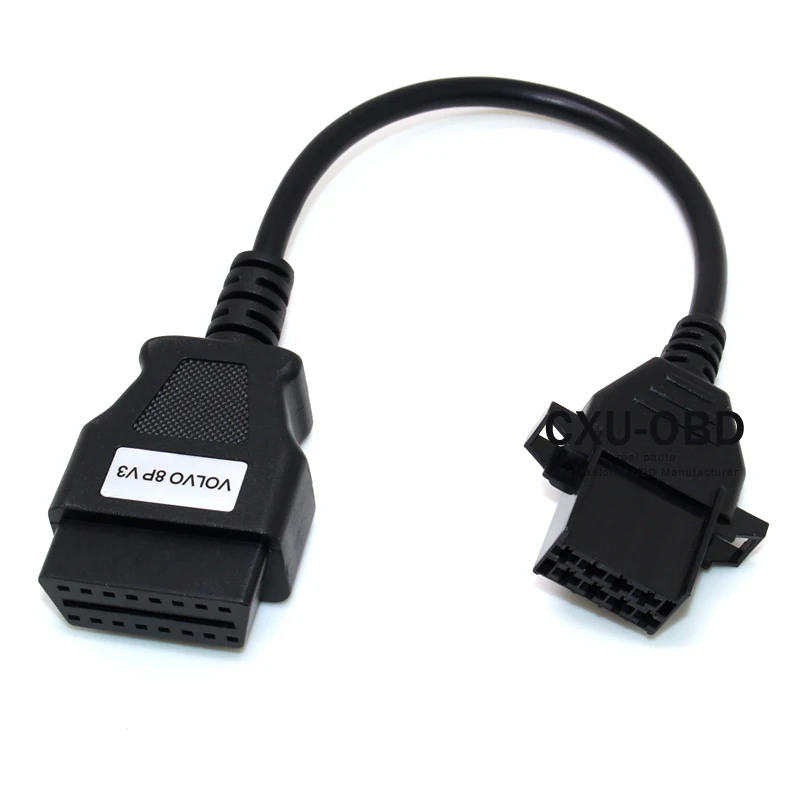20pcs /lot V-olvo 8pin Cable For Truck Heavy Duty Diagosis Connector ...