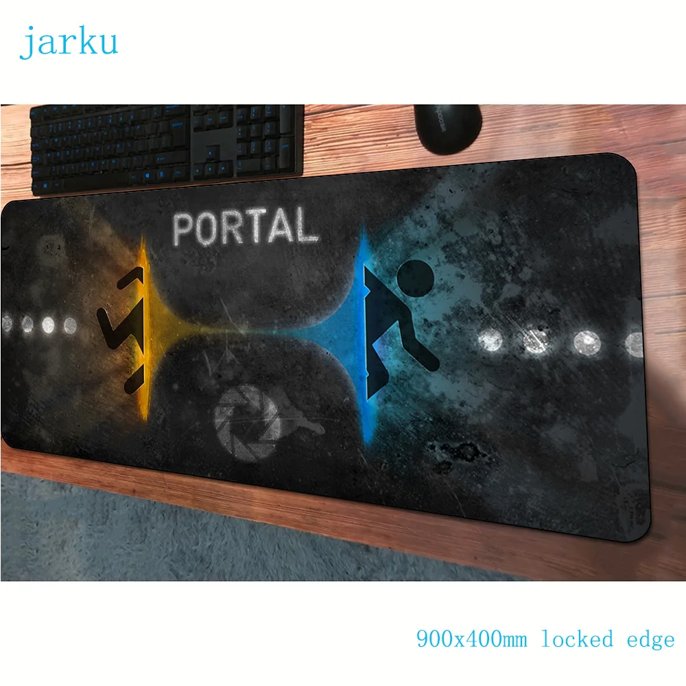 portal 2 padmouse 900x400x3mm gaming mousepad game Popular mouse pad ...