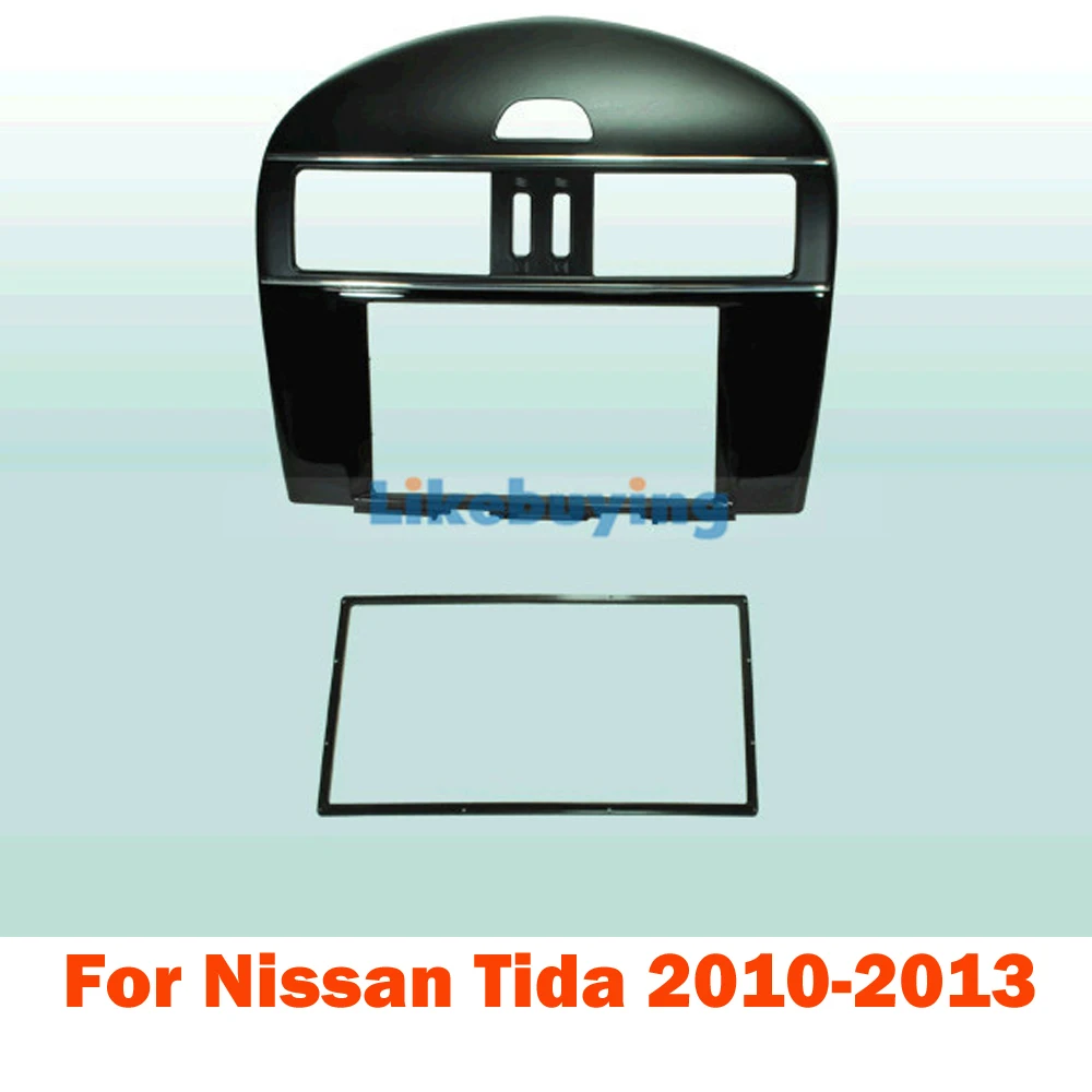 2 Din carro fascia / Car Fascia Panel / Audio Panel Frame / Dash Kit ...
