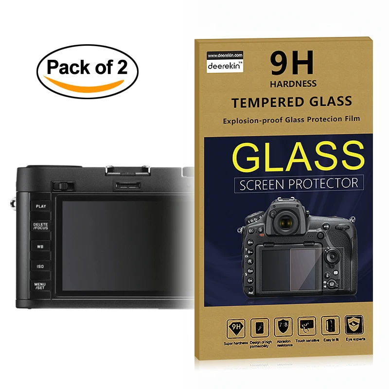 2x-Self-Adhesive-0-3mm-Glass-LCD-Screen-Protector-for-Leica-X-Typ-113 ...