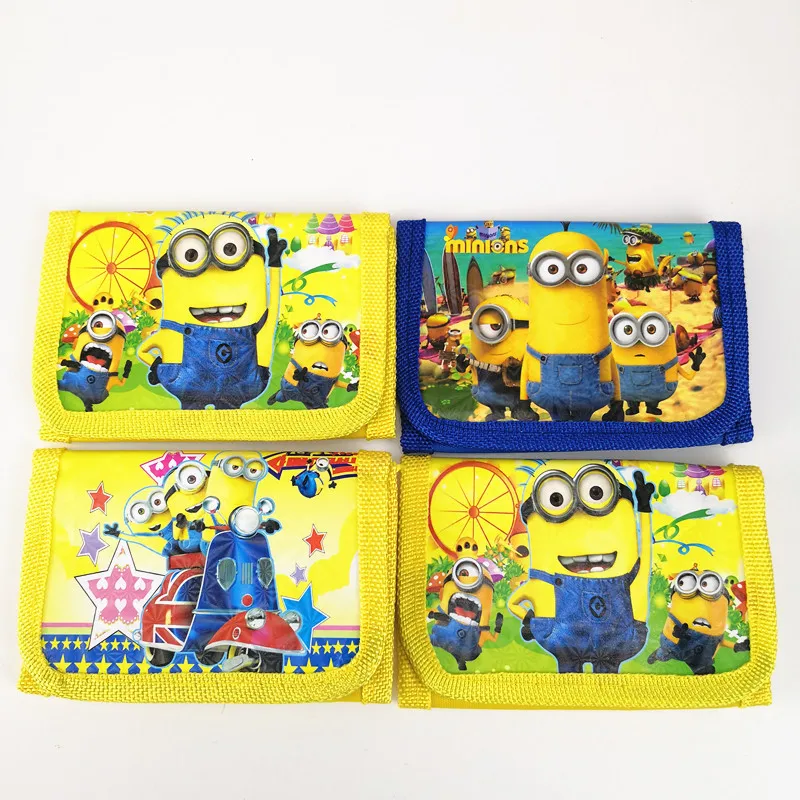 1pc Cute Despicable me Mini Coin Purse Cartoon Theme Minions Wallet ...
