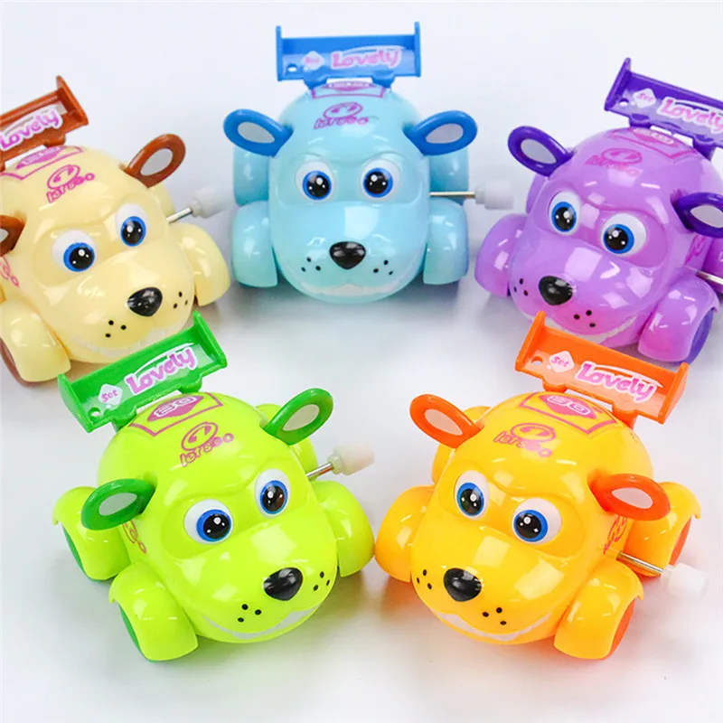 Cartoon Animals Clockwork Funny Gadget dog Clockwork Car Educational ...