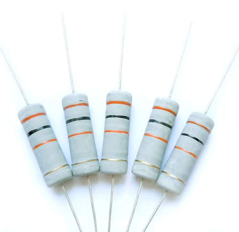 5w 30k ohm 30000 ohm 100% Original New Fixed Resistor Metal Oxide Film ...