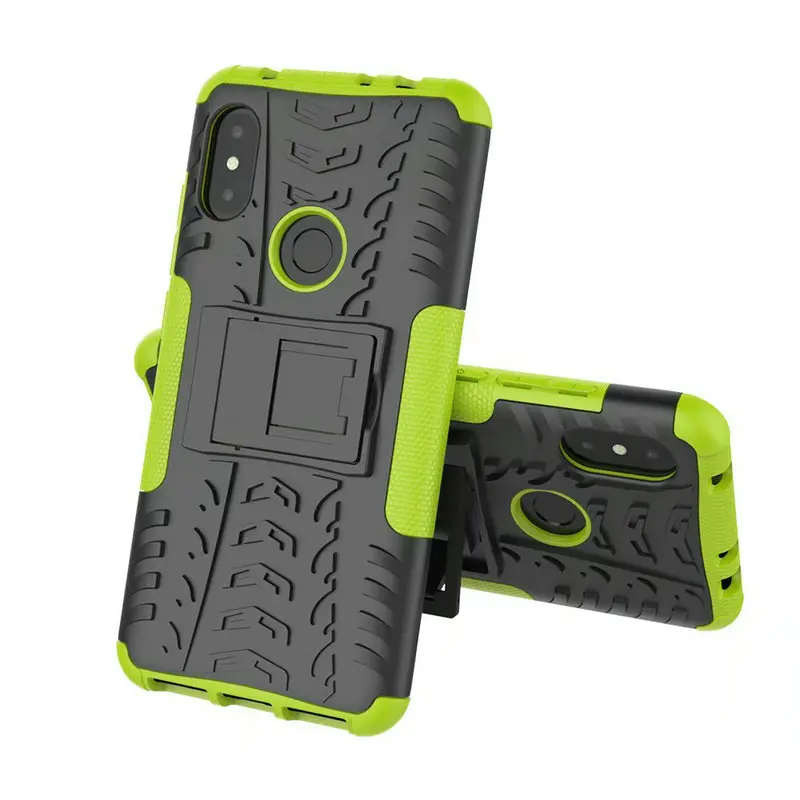 2 In 1 Colorful Hybrid Rugged Rubber Armor Case For Huawei Ascend G7