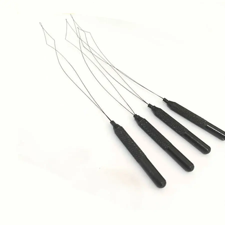 5pcs Nano Ring Threader Aluminum Handle Metal Loop Tool Top Quality ...