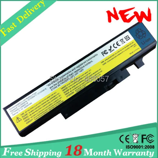 4400mah Laptop Battery For Lenovo Y460 B560 V560 Y560 121000916 ...