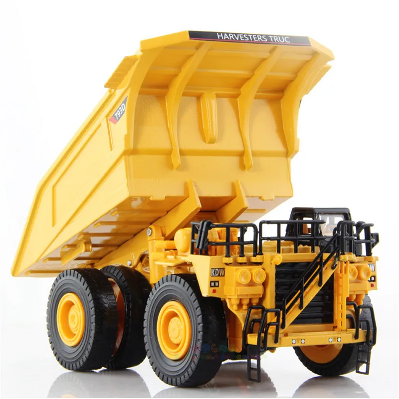 1:75 KAIDIWEI Diecast & ABS Alloy Mining Truck Car Model Toy Miniature ...