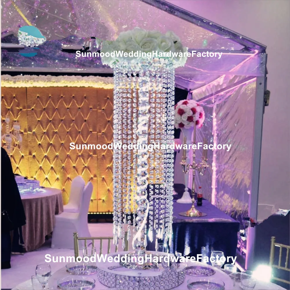 Beautiful new style Wedding Event decoration Walkway Flower crystal ...
