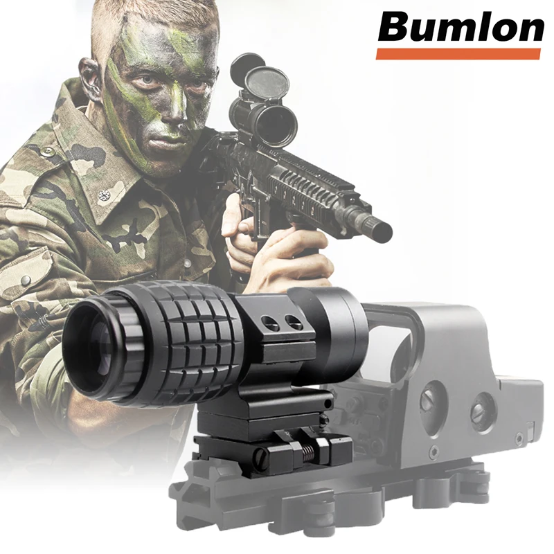 Ar 15accessories Scope UTG Red Dot Scope & 3x Flip-to-Side Magnifier ...