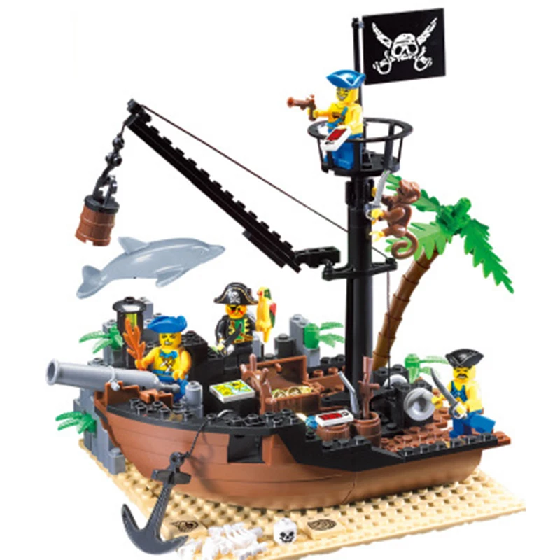 178 piezas de bloques de construcción de barcos de muelle de chatarra ...