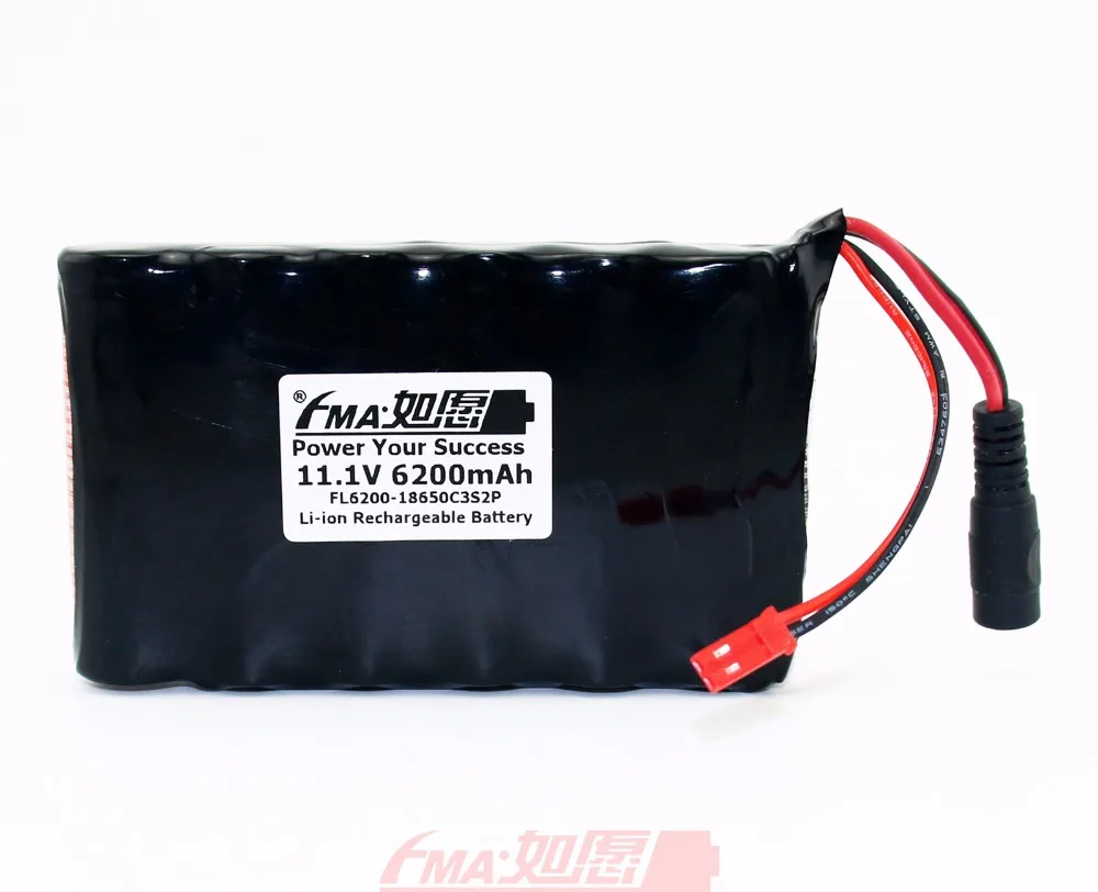 Japan Li-ion 11.1v 6200mah Battery By 18650 6cells To 3s2p W/pcm Inside ...