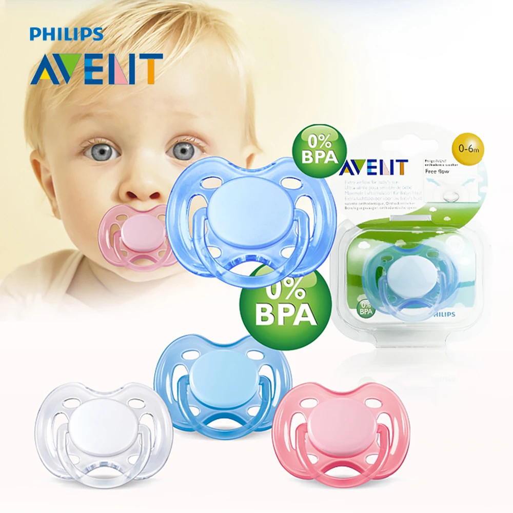 Avent Scf178/13 Silicone Bebê Chupeta Mamilo Bebê Infantil 0-6 M Livre ...
