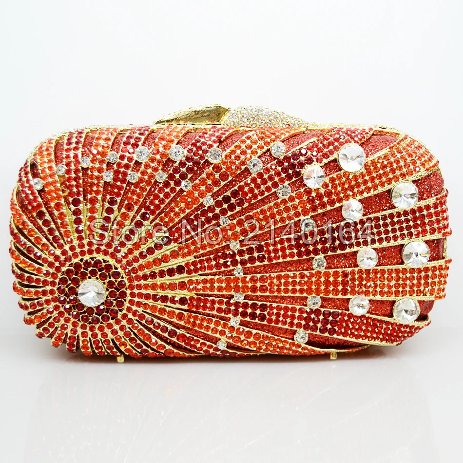 Clutch Color Orange Party | Prom Handbag | Evening Bag | Clutch Bag ...