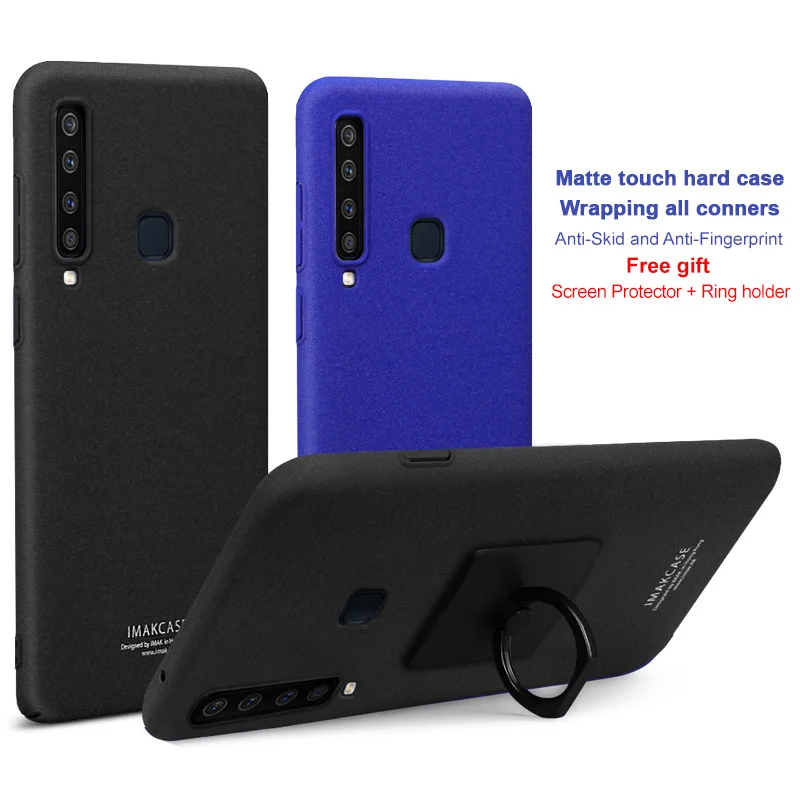 Sfor Samsung A9 2018 Case Imak Frosted Plastic Back Cover Case For