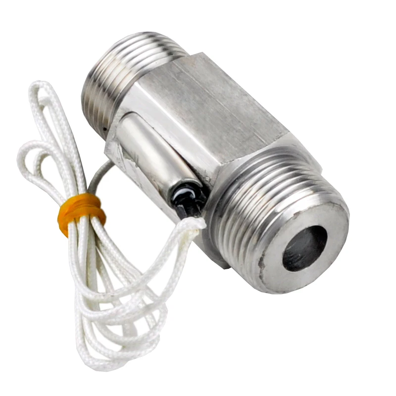 1/2" BSP Male Port Magnetic Strainless steel water flow sensor switch ...
