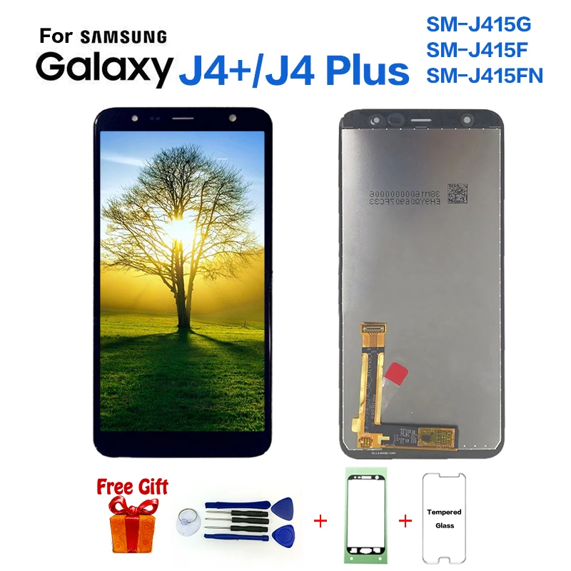 Pantalla lcd de repuesto para Samsung J415, J4 plus, 2018, SM J415F ...