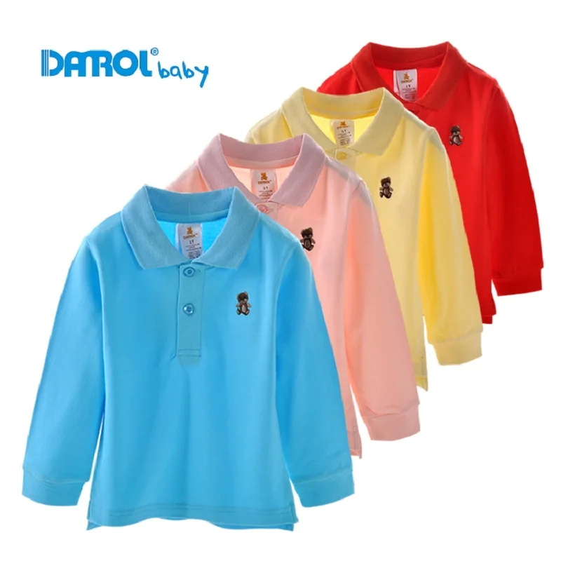 Hooyi children clothes Baby boys shirts Turn Down Collar Fashion Solid ...