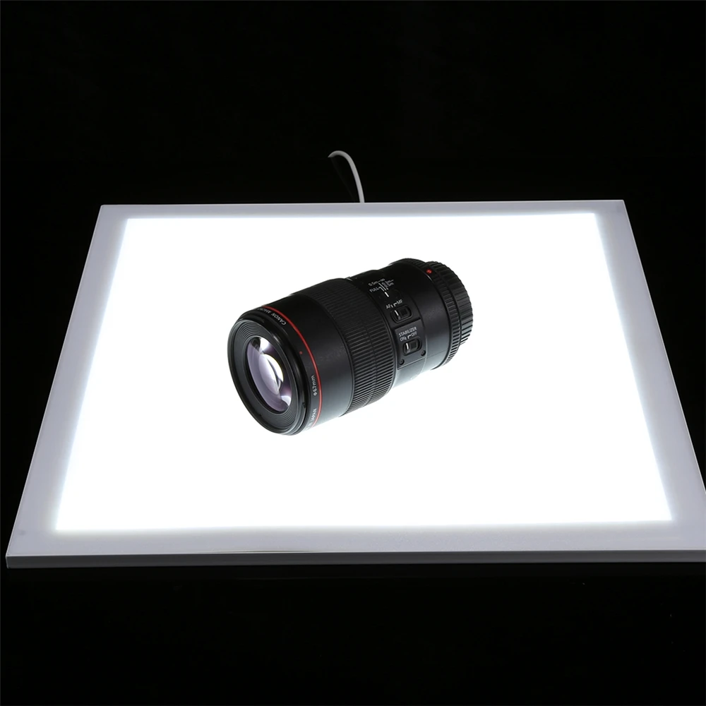 PULUZ Dimmable 38cm*38cm Softbox Bottom Light Panel LED Photography ...