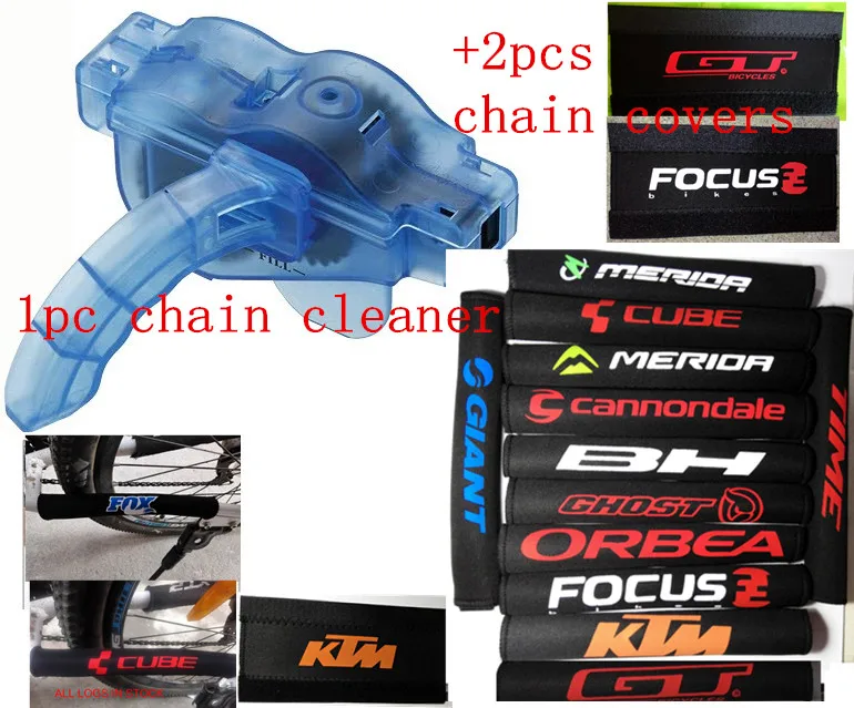 3pc/lot Bicycle chain cleaner cube Bike road Care Chain Stay Posted ...