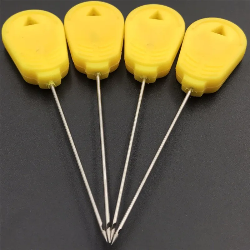 4x Carp Fishing Baiting Needles Splicing Needles Knot Puller Scissors ...