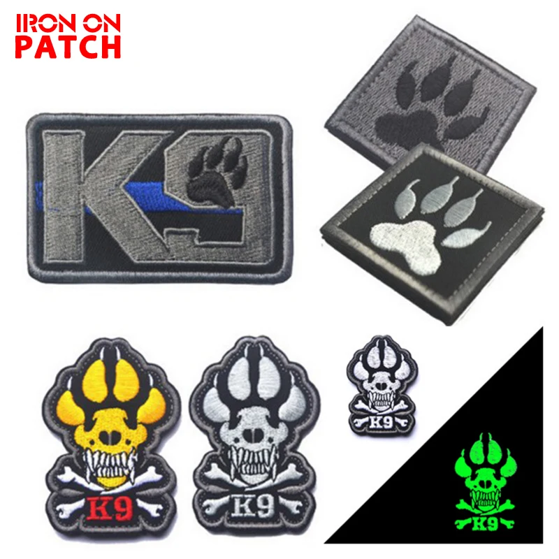 Pet Dog Paw Tactical Army Patch | Military Patches Badge | Airsoft ...
