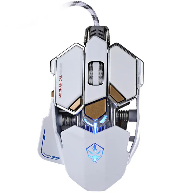 New G10 mouse 4000DPI LED Optical Mechanical Gaming Mouse 10 Buttons 1 ...