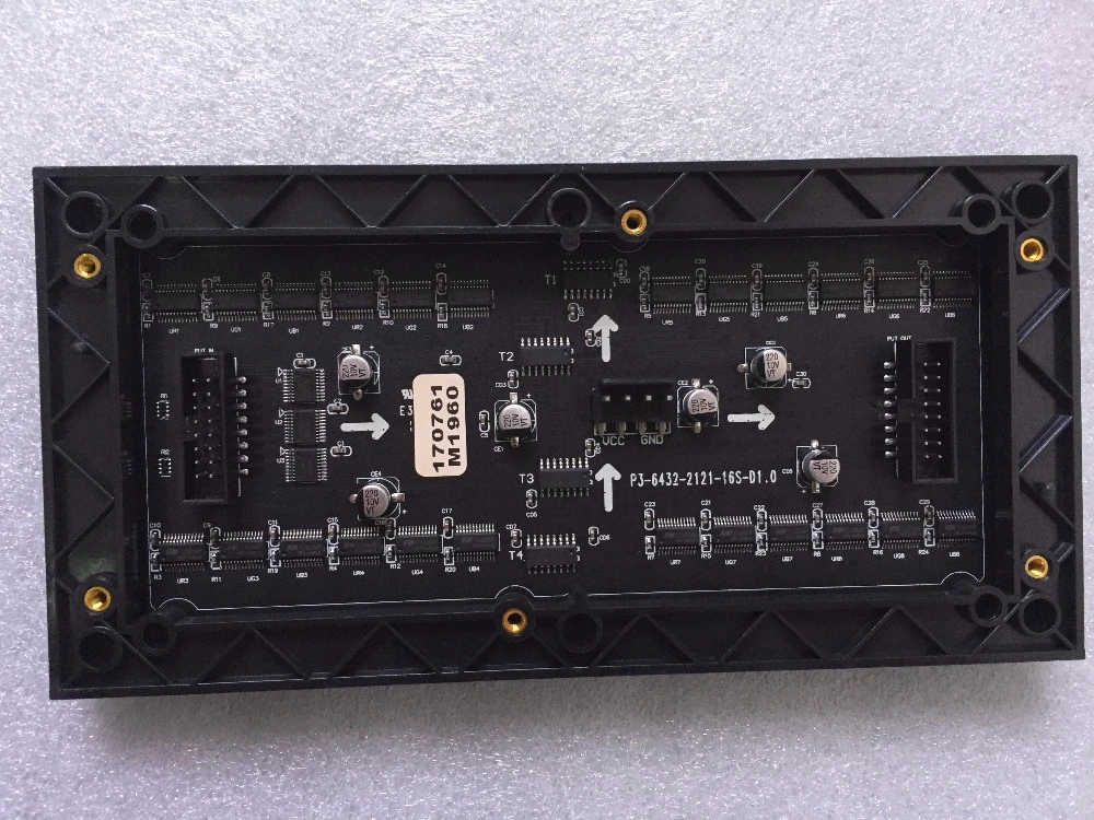 P3 Rgb Panel Hd Screen 64x32 Dot Matrix Indoor Smd Led Module 192x96mm ...