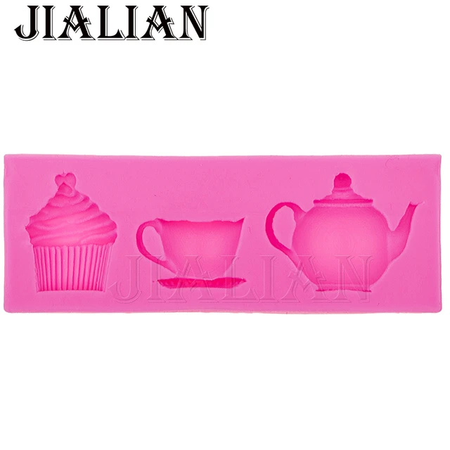 discount onlinestore 3D Teapot Silicone Mold Soap silicone mold resin ...