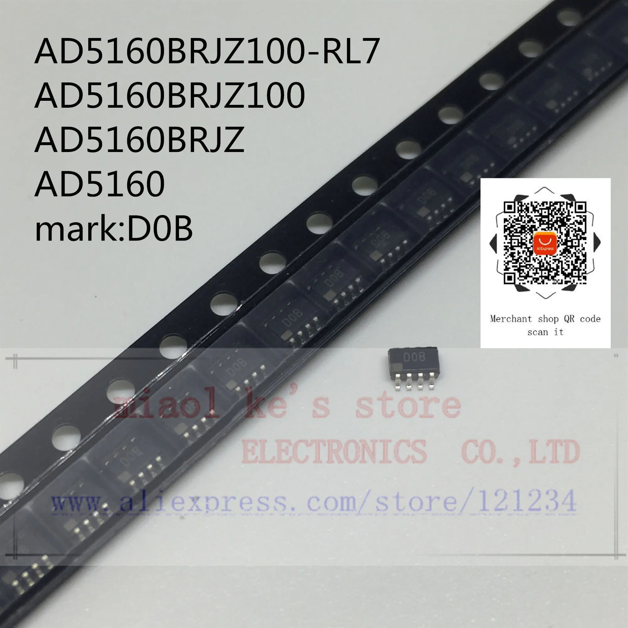 5pcs-10pcs-100-New-original-AD5160BRJZ100-RL7-AD5160BRJZ100-AD5160BRJZ ...