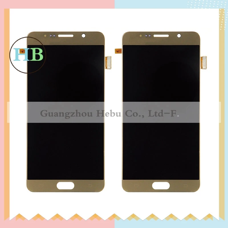 100% prueba de 10 piezas OLED HH para Samsung Galaxy Note 5 Note5 N9200 ...