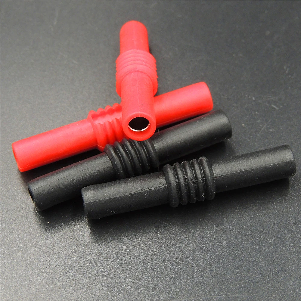 Cp410 4pcs 4mm Banana Socket Female Adapter Extension Insulated Banana ...