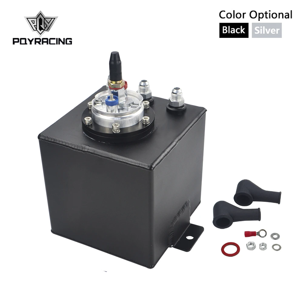 2L BILLET ALUMINUM FUEL SURGE TANK / SURGE TANK + HIGH QUALITY EXTERNAL ...
