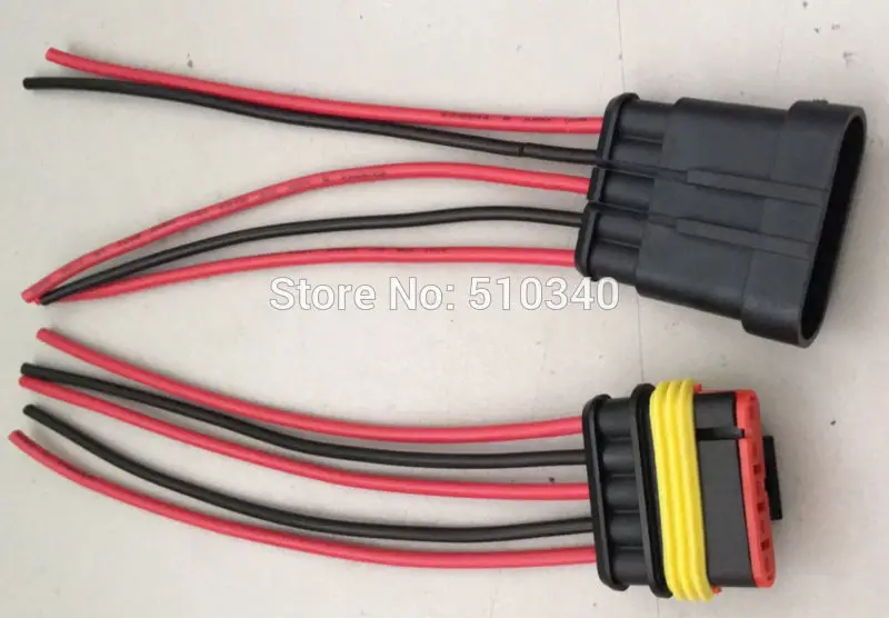 1Sets 1.5mm 5 Pin 5 way waterproof Male FemaleConnector plug Connector ...