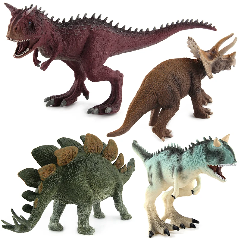 Jurassic Dinosaurs Models Plastic Animal Action Figures Toys ...