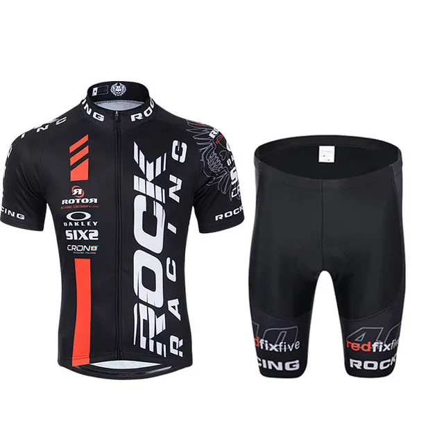 2015 ROCK RACING Cycling Jerseys kit maillot ciclismo bike clothes ...